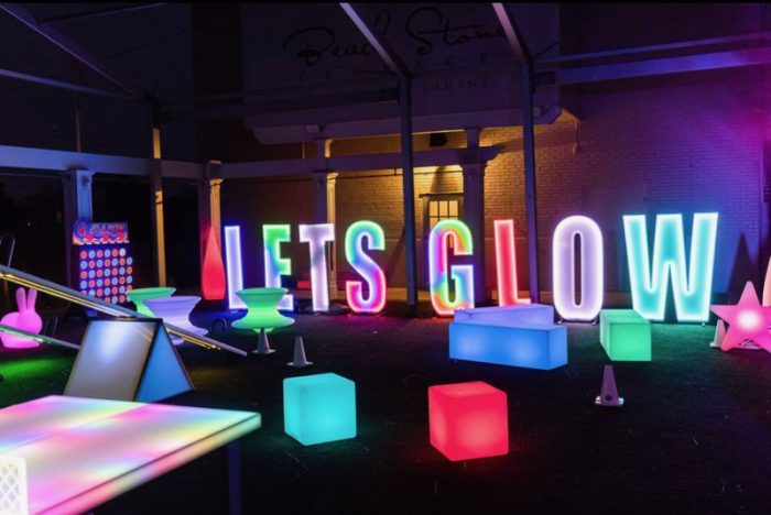 Large Glowing LED Letters | In Stock LED Glow Letters Bay Area